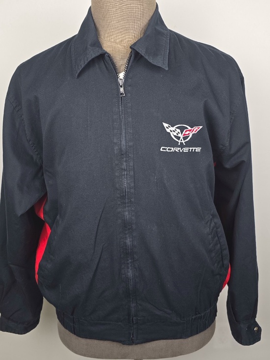Corvette | Jackets & Coats | Vintage C5 Corvette Jacket Mens M Black ...